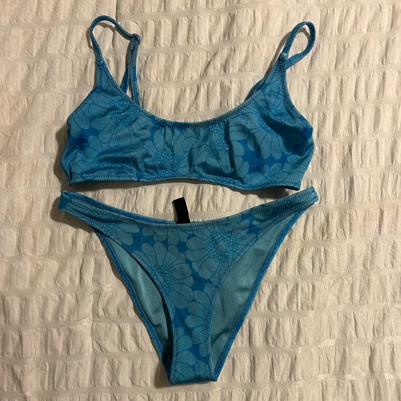 triangl swimwear | Swim | Triangl Rina Ocean Floral Bikini Set | Poshmark